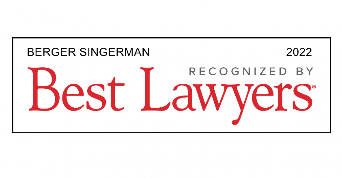 Thrity-nine Berger Singerman Attorneys Recognized in the 2022 Edition ...